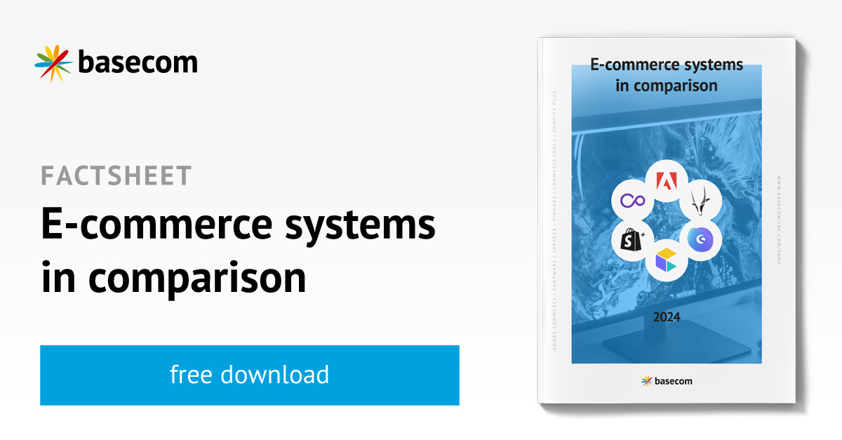 E-commerce systems comparison | basecom